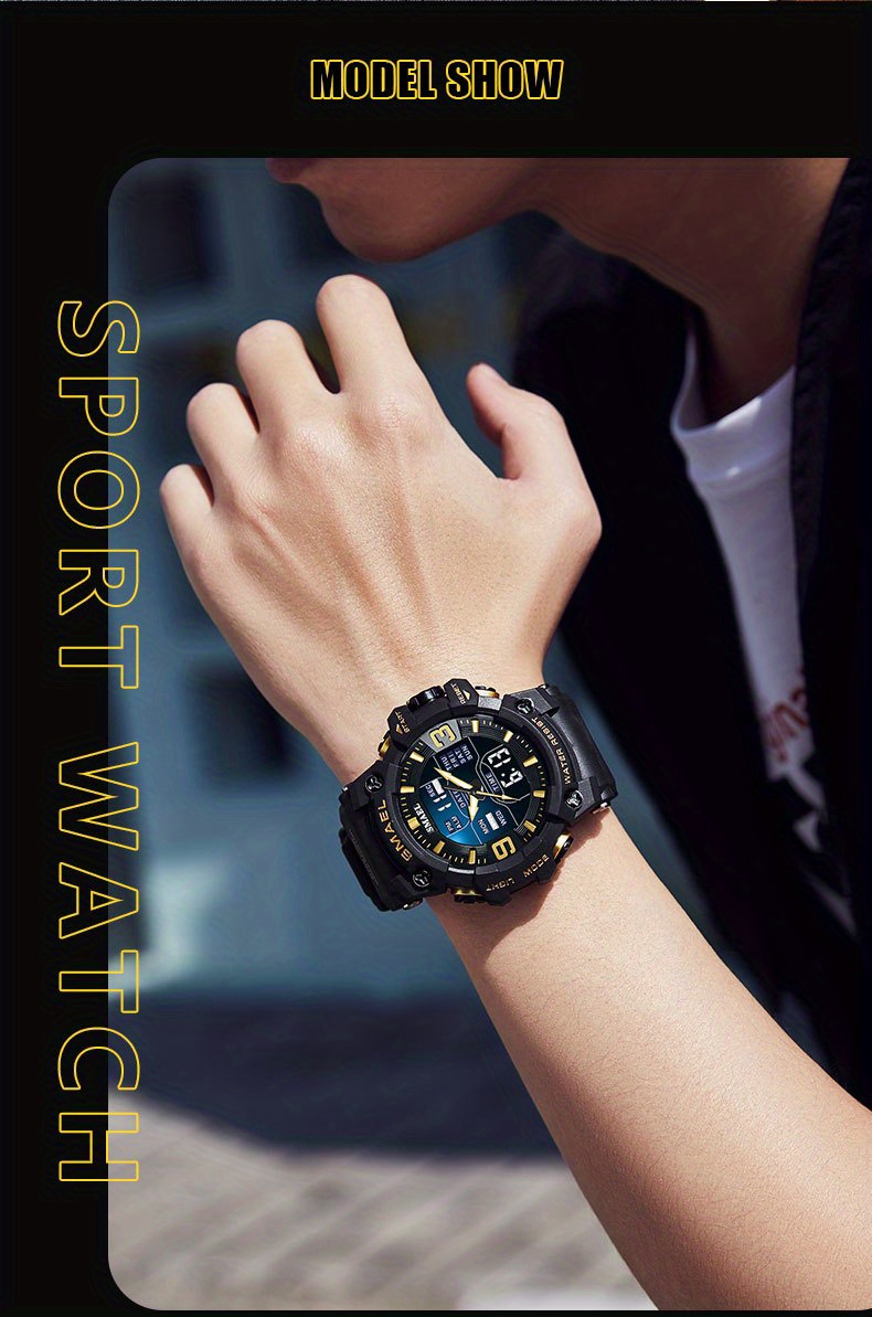 Double Display Wrist Pu - Jewelry & Accessories - Temu