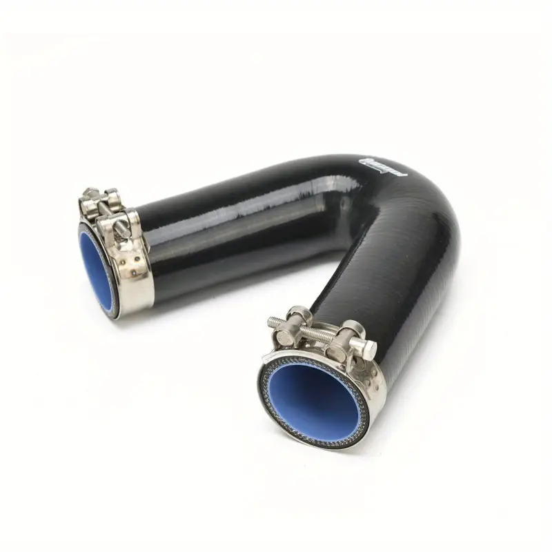 Tucool Racing 4 Ply 실리콘 135도 커넥터 조이너 터보 호스 파이프 인터쿨러 터보 공기 흡입 파이프 L
