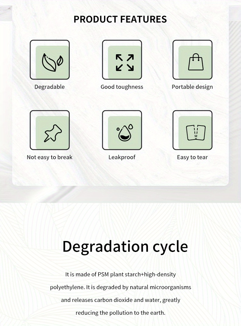 Small Green Thickened Garbage Bags 2.6 Gallon ( ) Mini - Temu