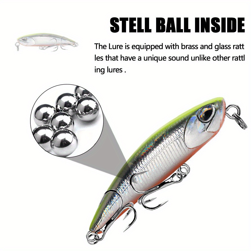 Sinking Pencil Fishing Lure Lightweight Hard - Temu United