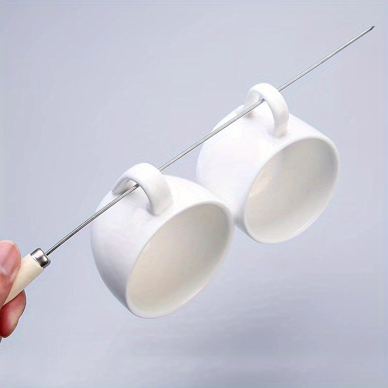 Barbecue Skewers Stainless Steel Skewers Bbq Multifunctional - Temu