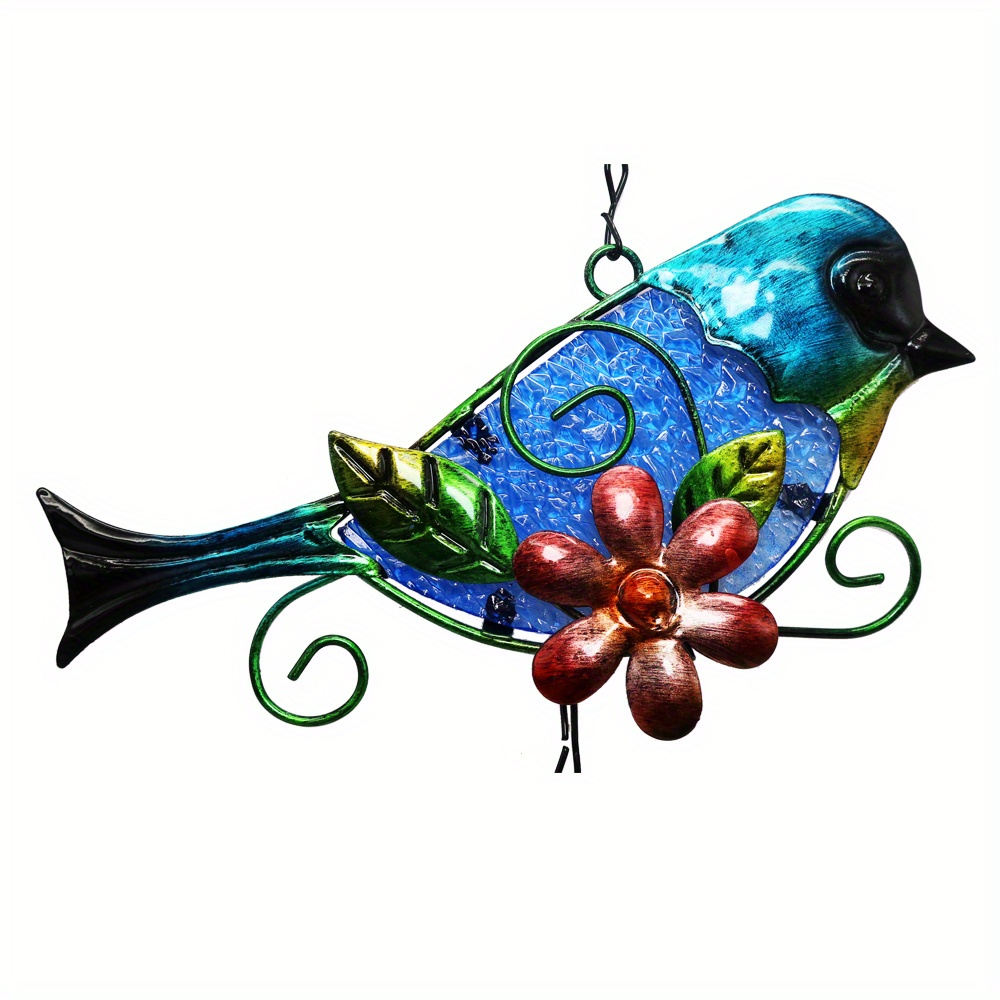 wind chimes birds painted handicrafts hanging - Temu Australia