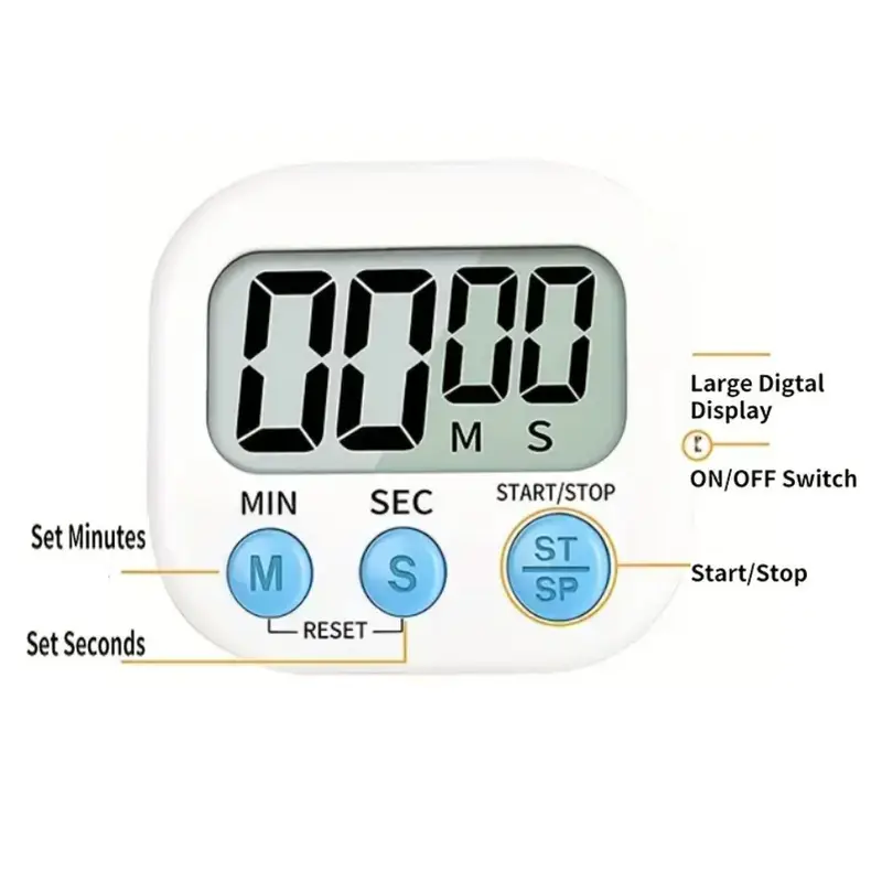 Portable Stopwatch Timer Management Tool Temu