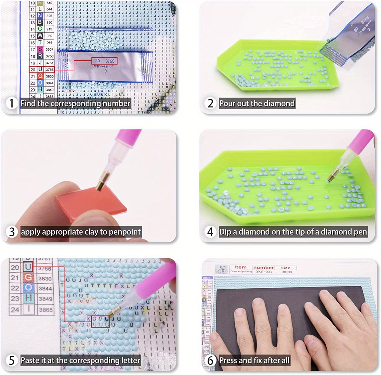 5d diy large size artificial round kit - Temu