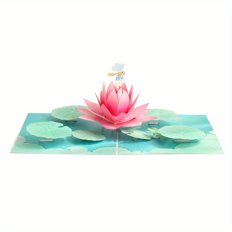 pattern birthday greeting card 3d three - Temu Canada