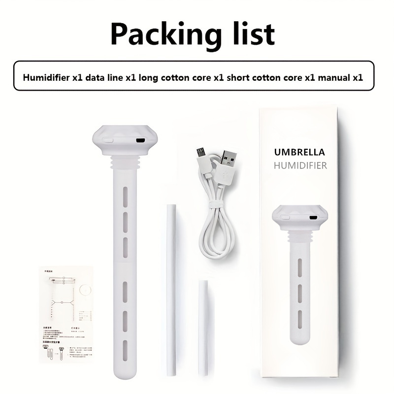 Usb Portable Air Humidifier Diamond Shaped Bottle Aroma Diffuser Mist ...