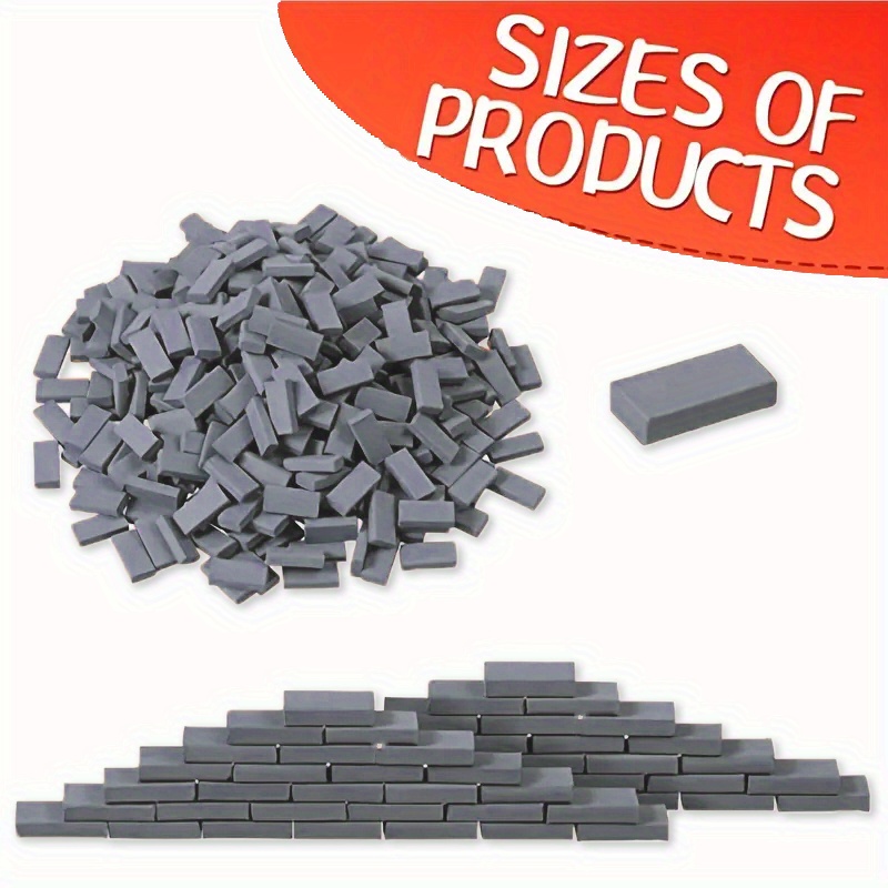50pcs 1 16 Mini Bricks Create Realistic Miniature Brick Walls ...