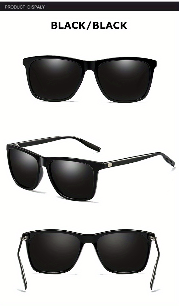 Aluminum Magnesium Fashion Polarized Fashion Glasses For Men Cycling