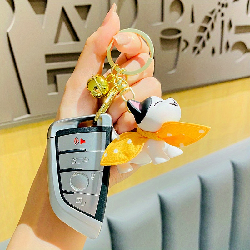 Cartoon Dog Cute Cat Keychain Chain Animal Key Ring Car - Temu Netherlands