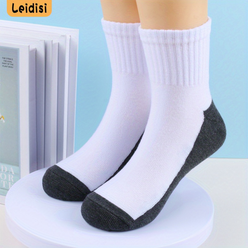 girls boys casual color block breathable soft socks spring - Temu Canada