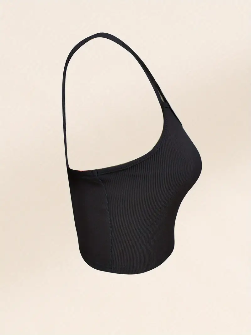 Slim Scoop Neck Cami Top Sexy Solid Summer Sleeveless Top Temu Australia