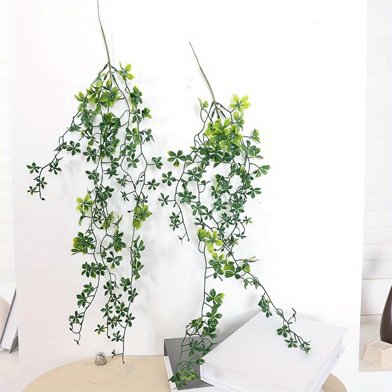2pcs artificial plant simulation rattan hanging rattan outdoor garden ...