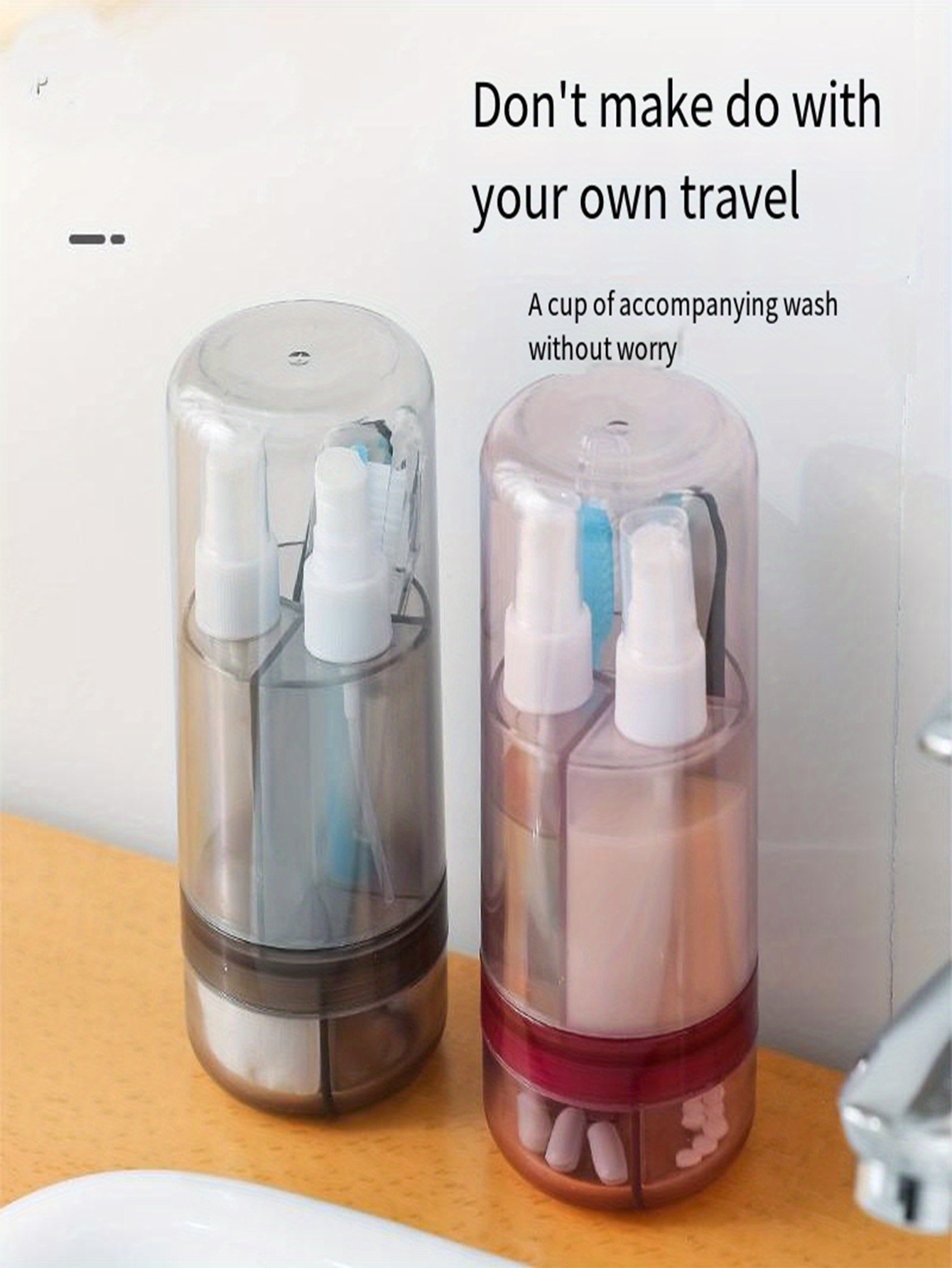 Refillable Containers Set Travel Lotion Perfume - Temu Norway