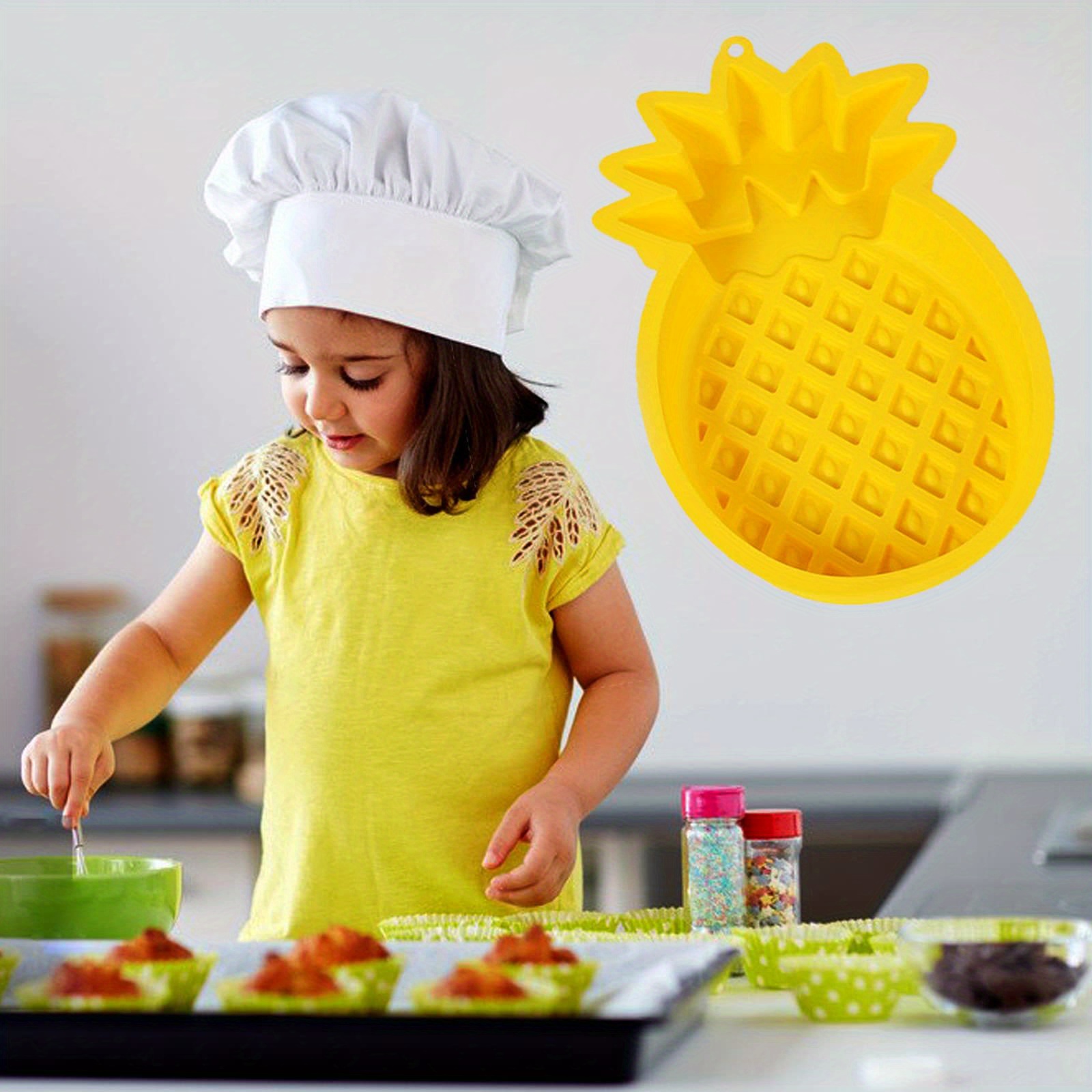 3d Silicone Pineapple Cake Mold Diy Cake Decorating Baking - Temu ...
