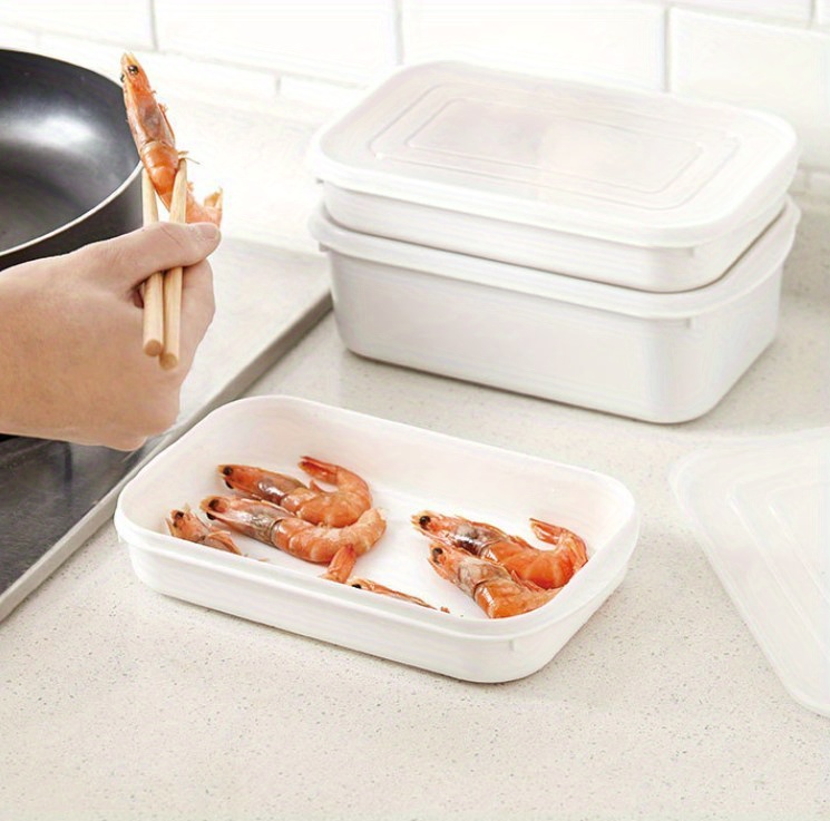 Plastic Reusable Food Containers Refrigerator Fresh keeping - Temu ...