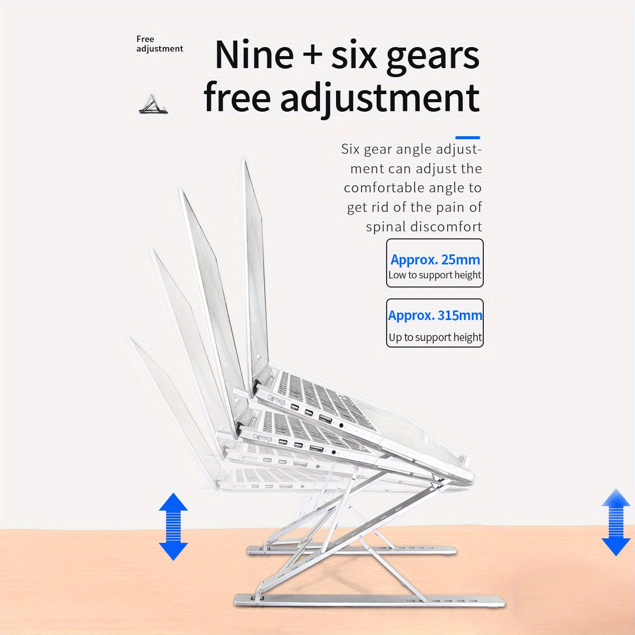 Aluminium Laptop Stand Cooling Stand Base Folding Portable - Temu