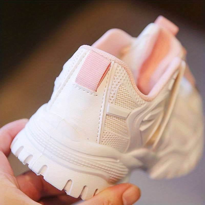 Girls Breathable Mesh Sneakers, Children's Casual Outdoor Non-slip ...