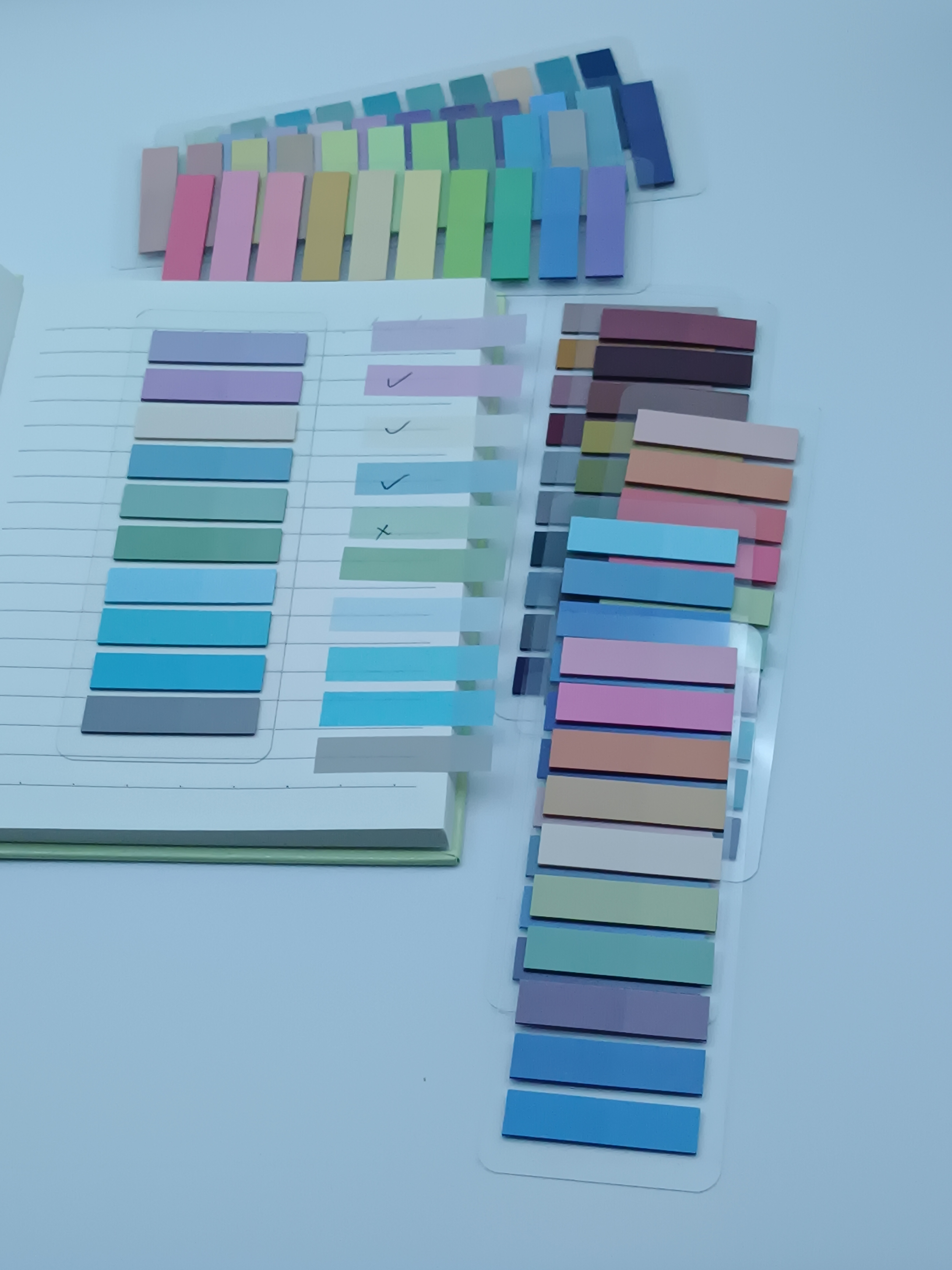 Multi color Ultra fine Index Stickers Waterproof Morandi - Temu