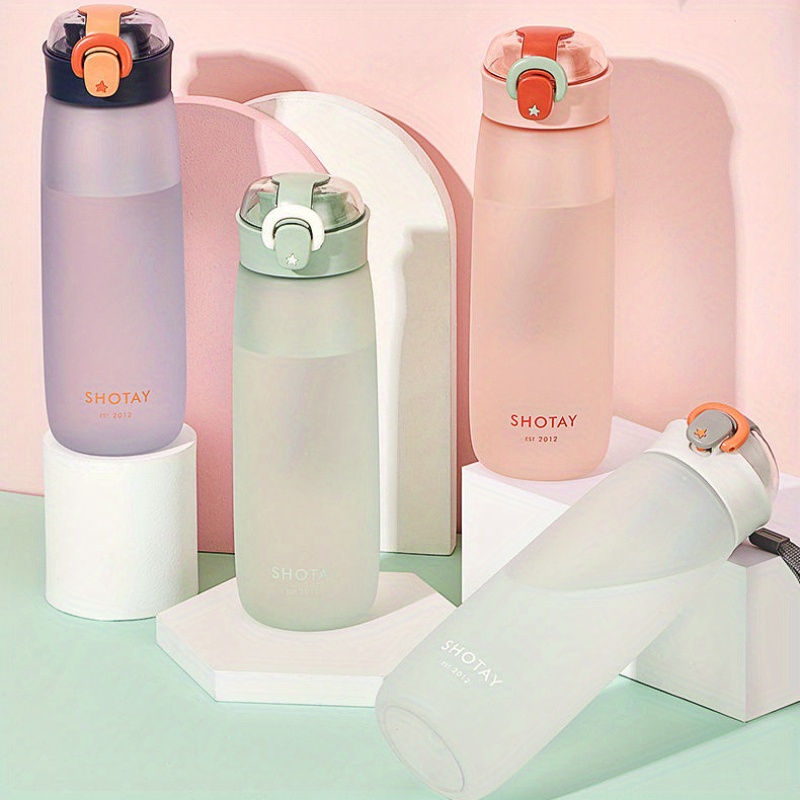 1 قطعة زجاجة ماء رياضية للياقة البدنية كوب مائي بلاستيكي - Temu Saudi Arabia