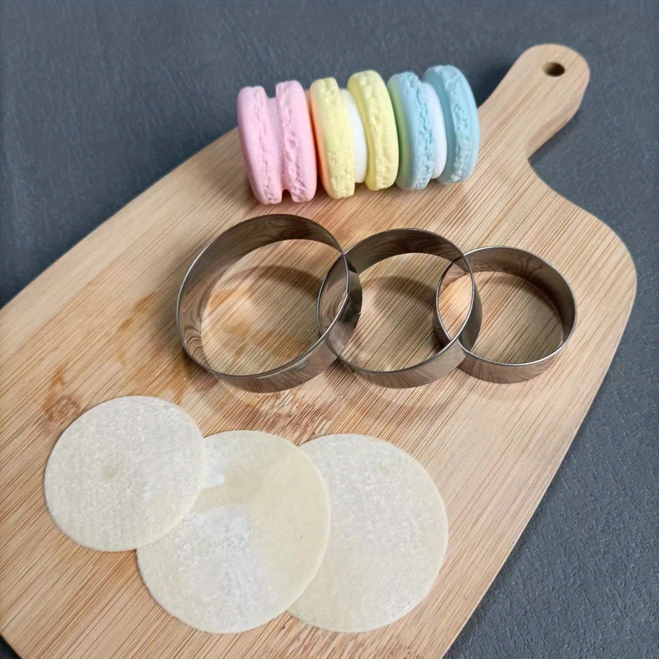 Round Stainless Steel Candy Mold Biscuit - Temu Australia