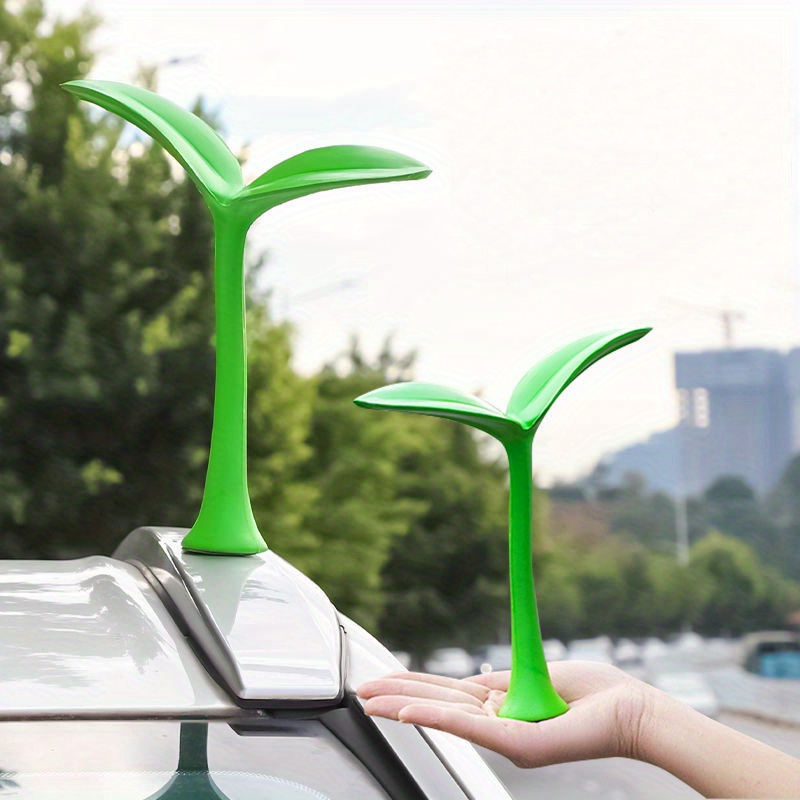 3d Green Little Sapling Car Sticker Cute Car Decoration - Temu Netherlands