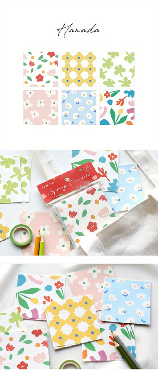 Cute Note Book Pocket Decoration Collage Material Note Paper - Temu ...