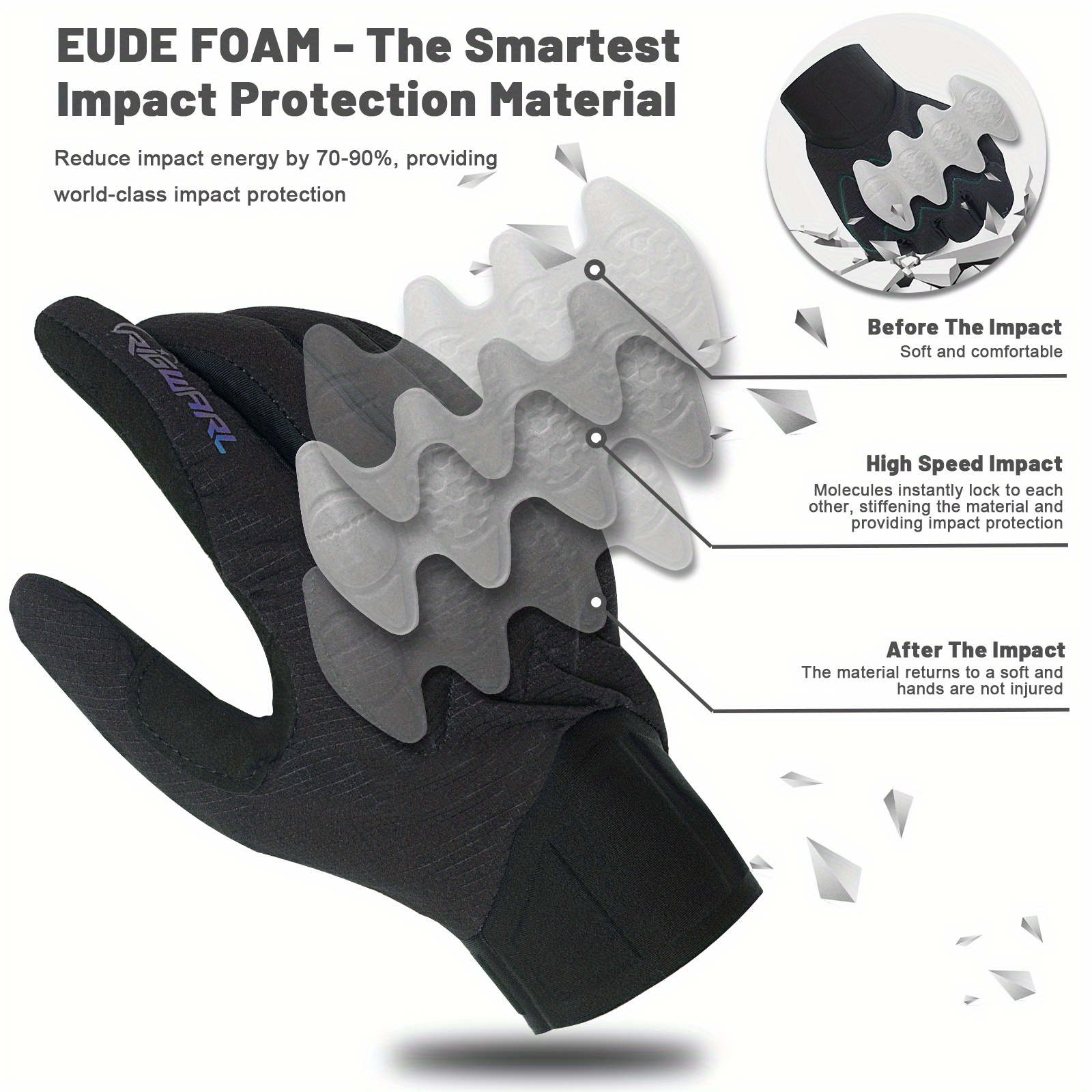 Soft Shell Cycling Gloves Full Finger - Temu Australia