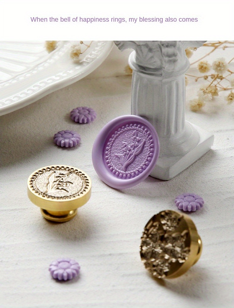 Pattern Plant Series Cute Style Fire Paint Seal - Temu Canada