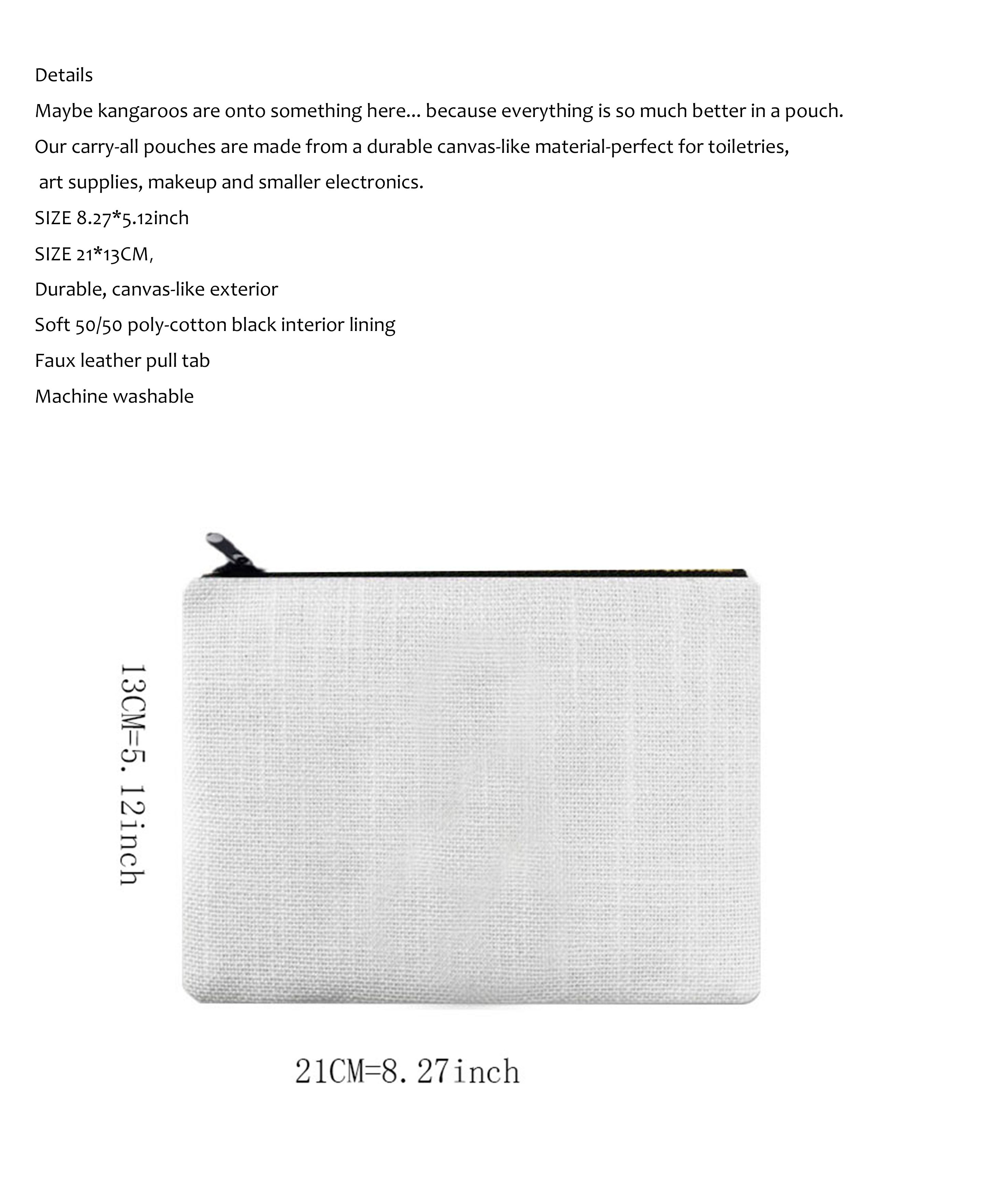 Queen Bee Pattern Zipper Purse Canvas Storage Pouch - Temu Australia