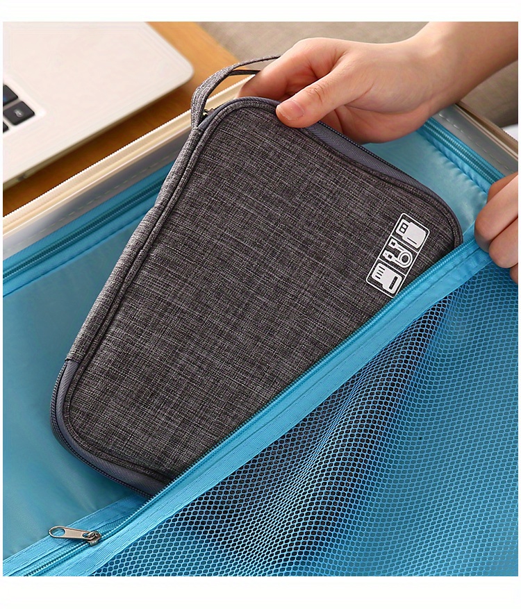 Electronic Organizer Travel Cable Organizer Bag Pouch - Temu Netherlands