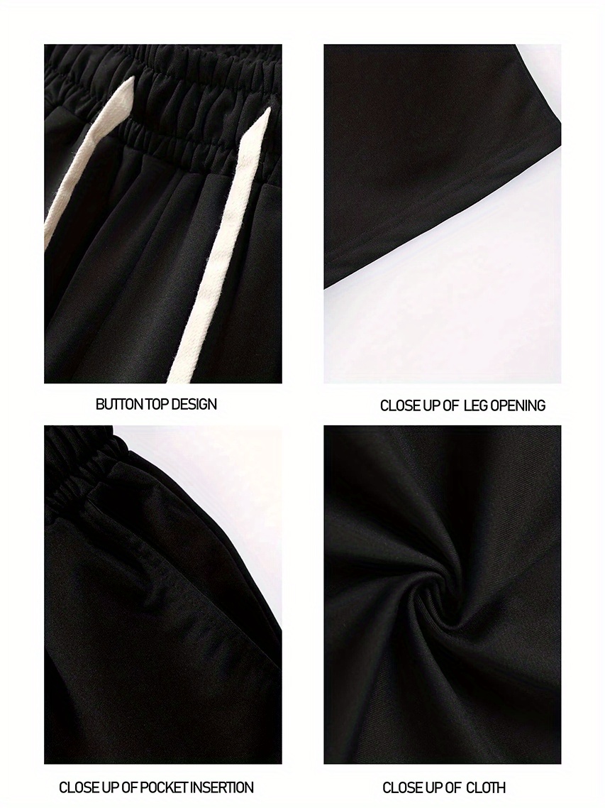 Men's Casual Elastic Drawstring Creative Versatile Graphic - Temu Australia