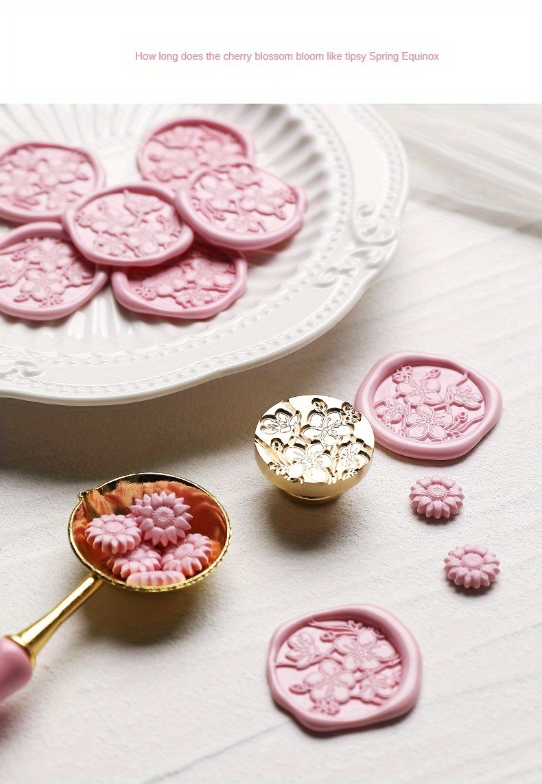 Pattern Plant Series Cute Style Fire Paint Seal - Temu Canada