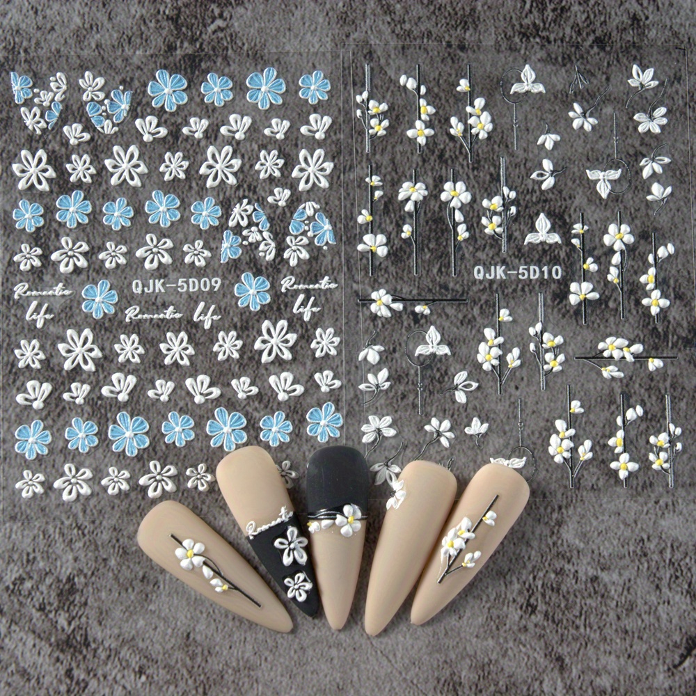 5d Embossed Summer Decals - Temu Australia