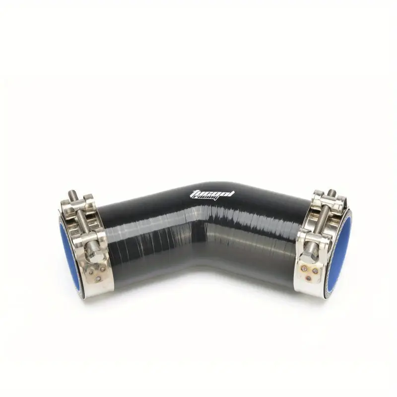 Tucool Racing 4 Ply 두께 5mm 45도 엘보 감속기 커플러 실리콘 호스 터보 흡기 파이프 길 Temu