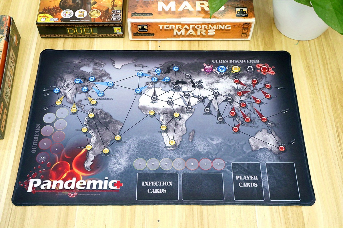 Board Game Play Mat Base Game Family Board Game Map - Temu