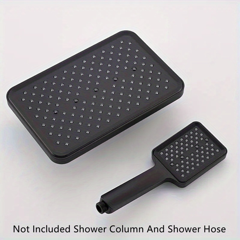 High pressure Square Rain Shower Head Handheld Spray - Temu Canada