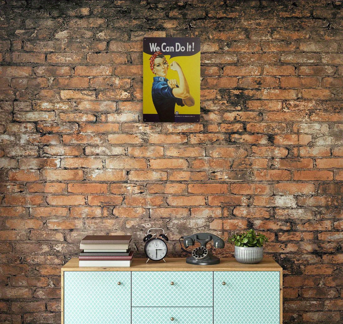 Pin Girl Metal Retro Wall Decor Vintage Tin Signs - Temu New Zealand