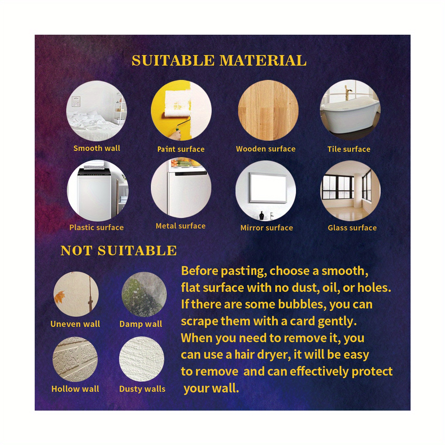 Spanish Wall Sticker Chaque Removable - Temu New Zealand