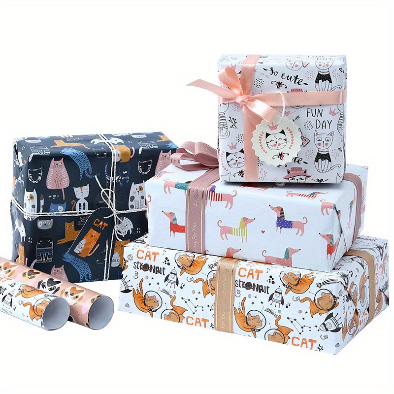 Festive Gift Wrapping Paper Kids Perfect Christmas Halloween - Temu