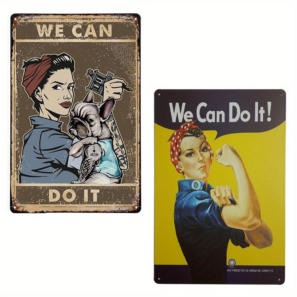 Pin Girl Metal Retro Wall Decor Vintage Tin Signs - Temu New Zealand