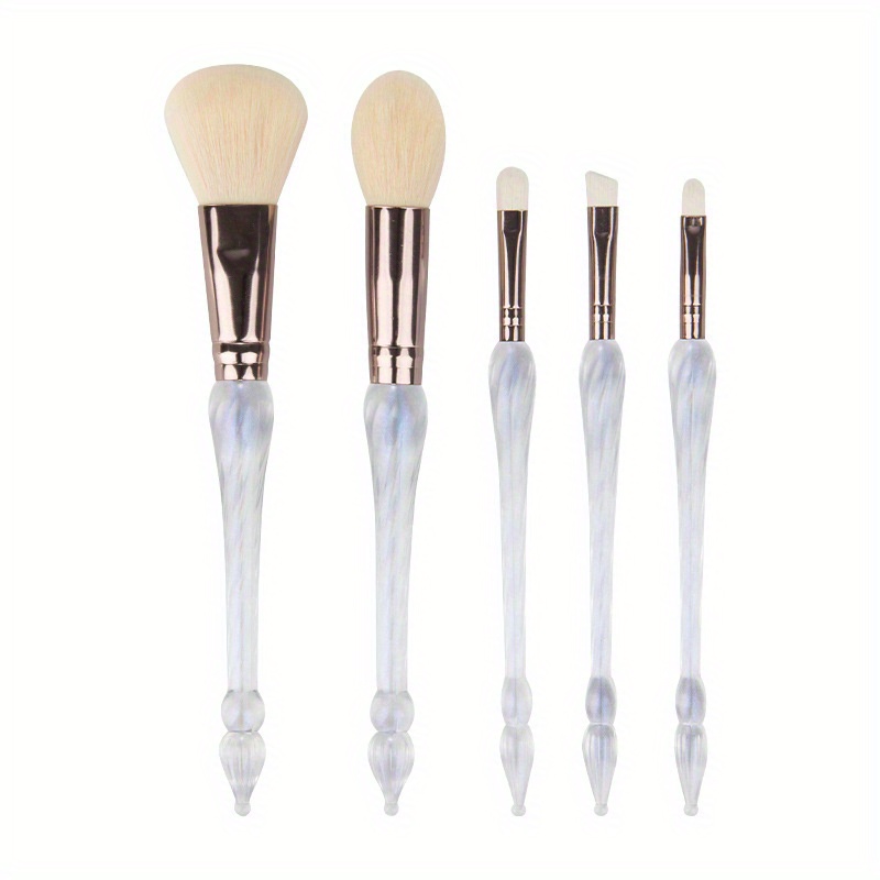 makeup brush set transparent pearlescent - Temu Australia