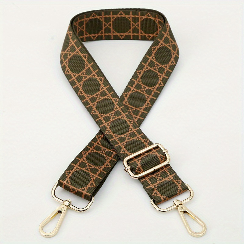 Simple Geometric Pattern Bag Strap Lightweight Adjustable - Temu United Kingdom