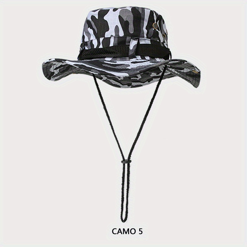 Men's Women's Outdoor Sun Hat For Hiking Camping Fishing Operator ...