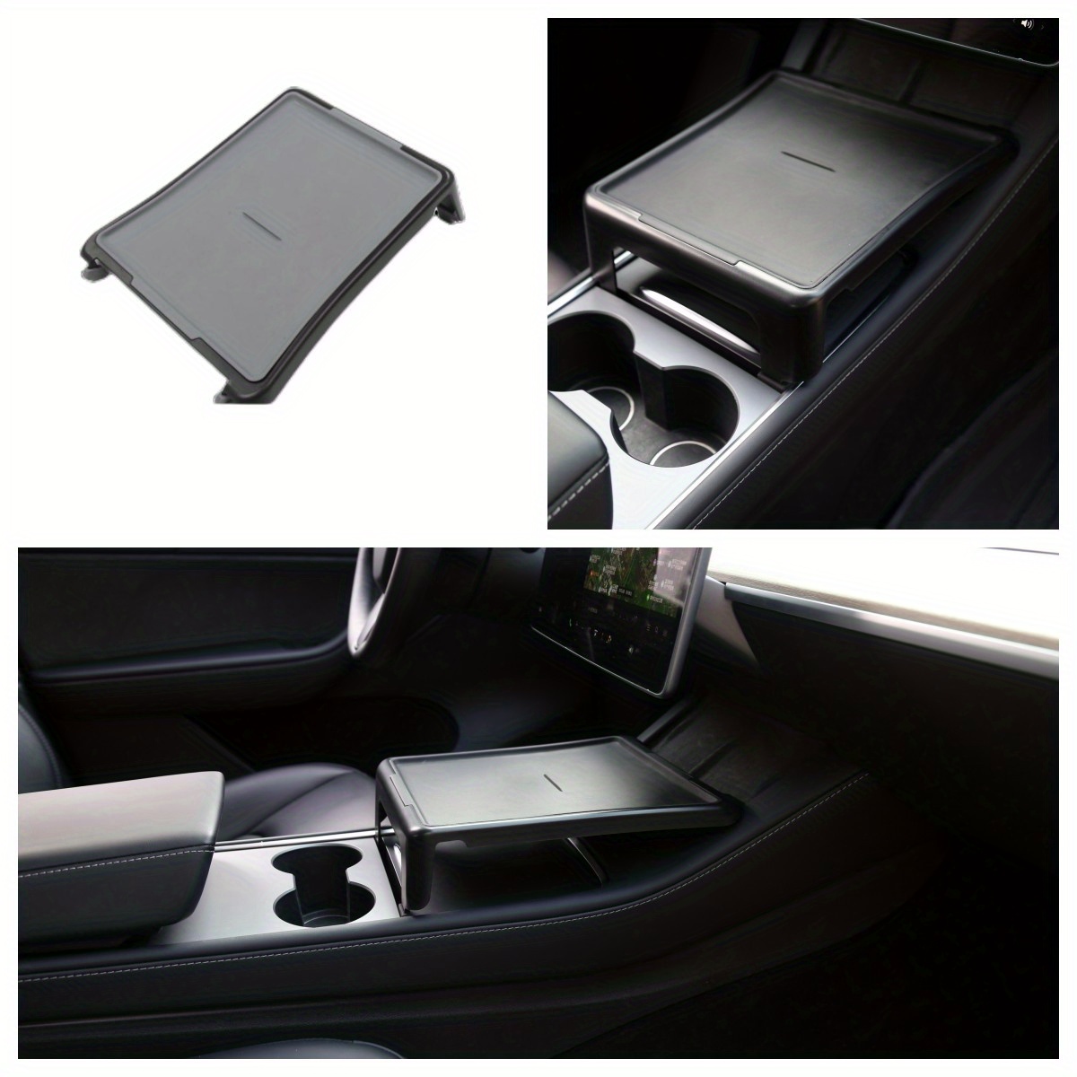 Car Eating Tray Center Console Organizer Tray Food Eating - Temu Australia