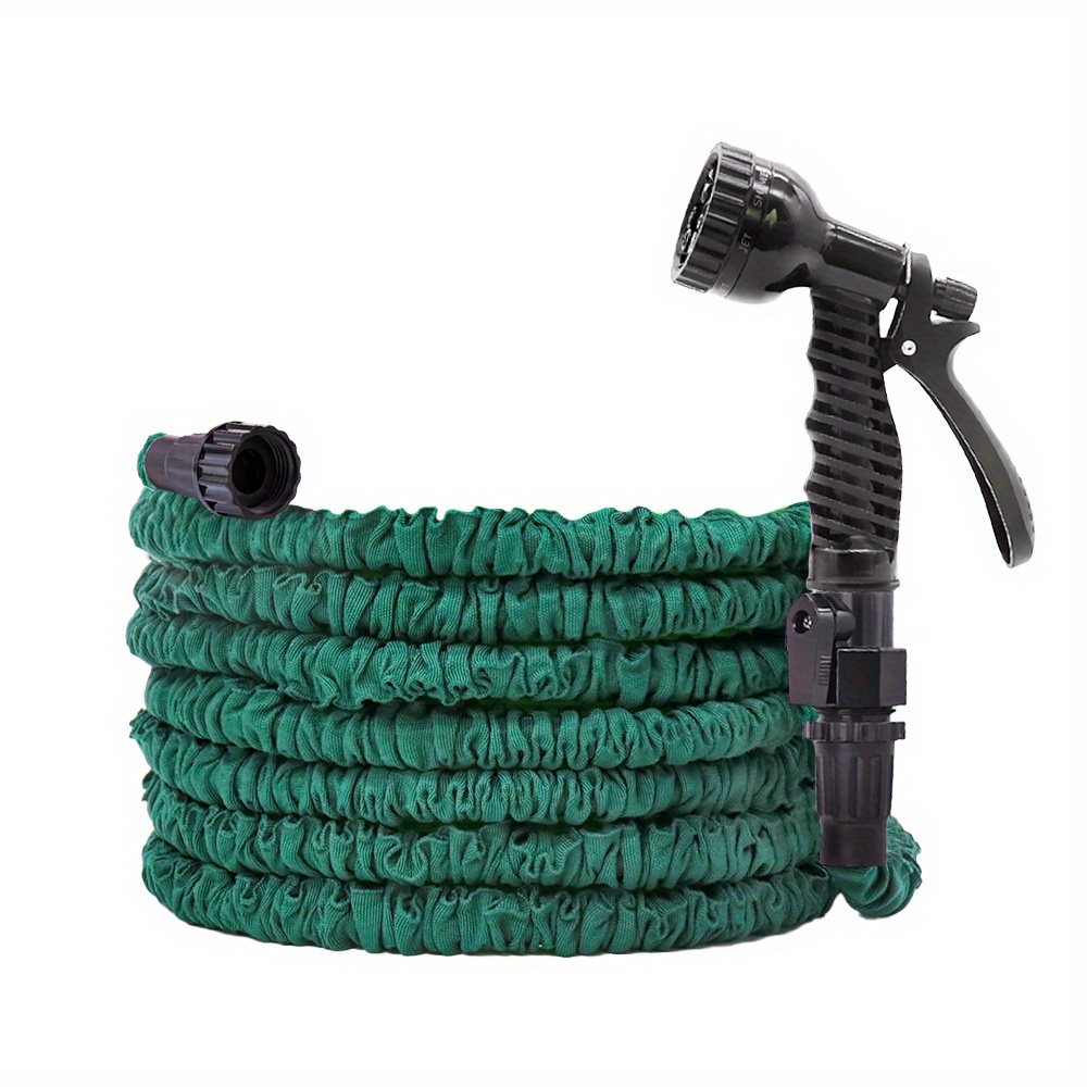 Garden Hose Expandable Garden Hose 7 Spray Mods Water Nozzle - Temu