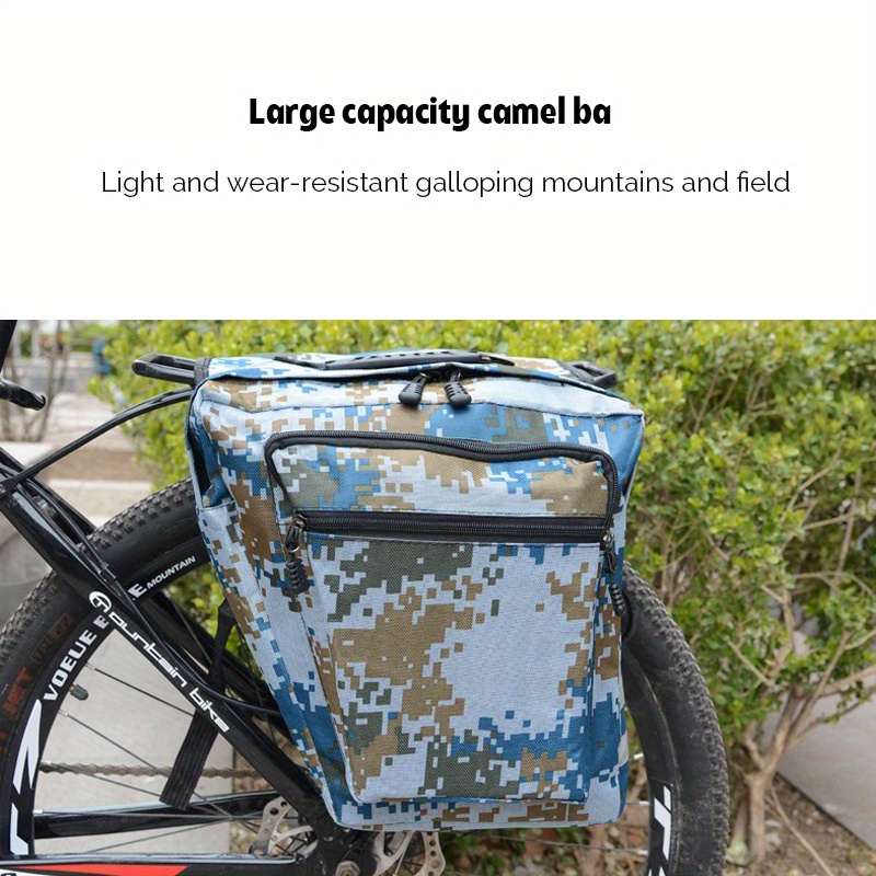 Waterproof Bike Rear Rack Bag Reflective Trim Perfect - Temu