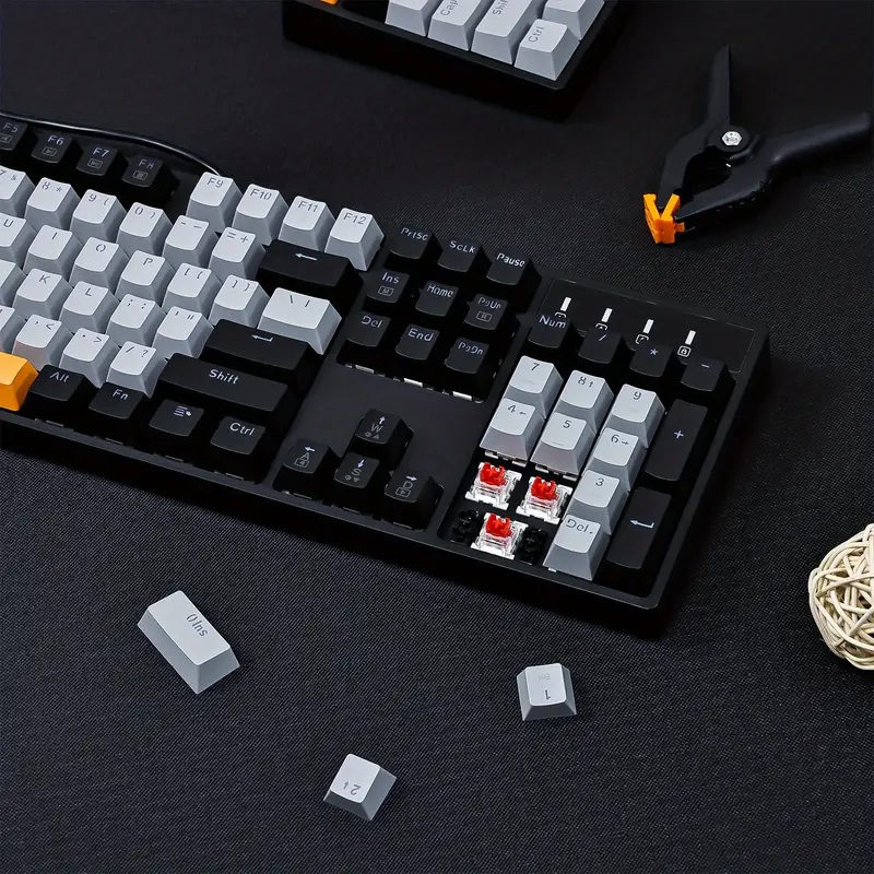 E Yooso Z 14 Rgb 유선 기계식 키보드20가지 조명 모드 및 내구성 있는 연삭로 게임 경험을 Temu