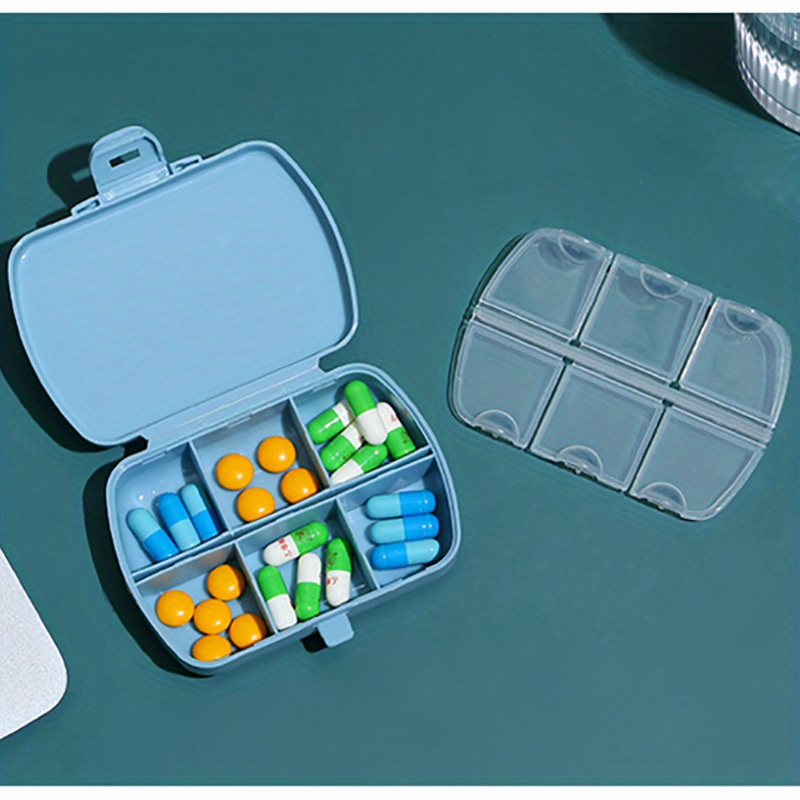Portable Pill Box Medicine Storage Box Sub packaging Pill - Temu Australia