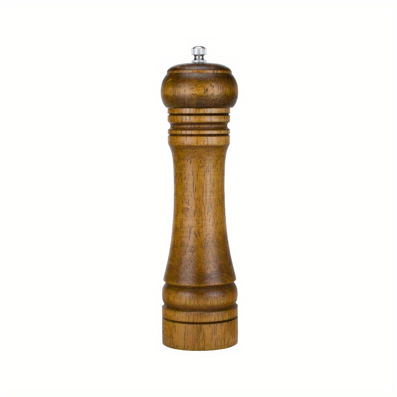 1pc Pepper Grinder Household Sea Salt Ginder Creative Wooden Spice ...