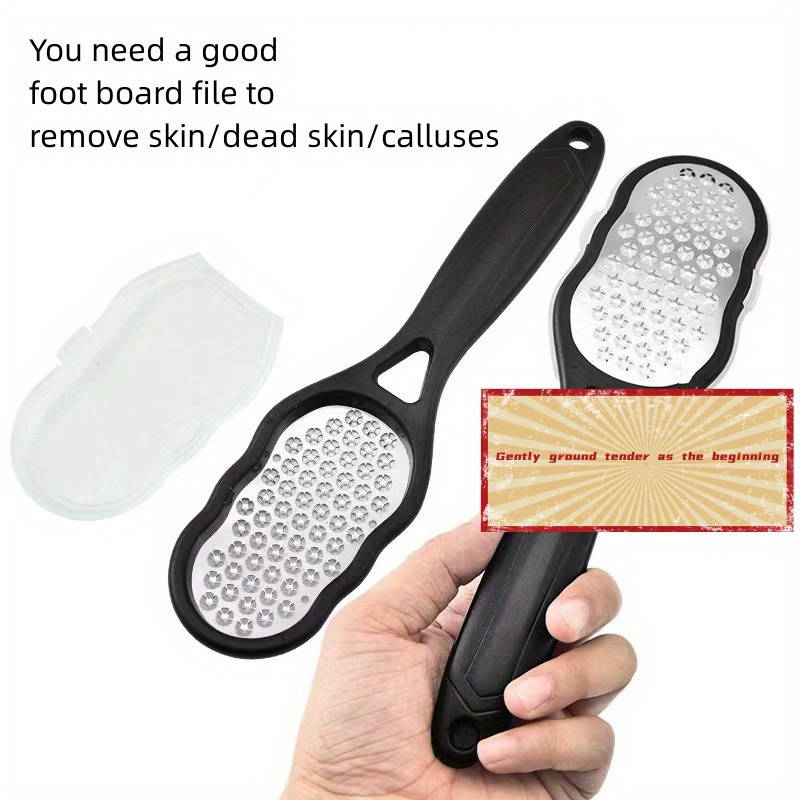 Premium Stainless Steel Foot File Dust Cover Professional - Temu Ireland